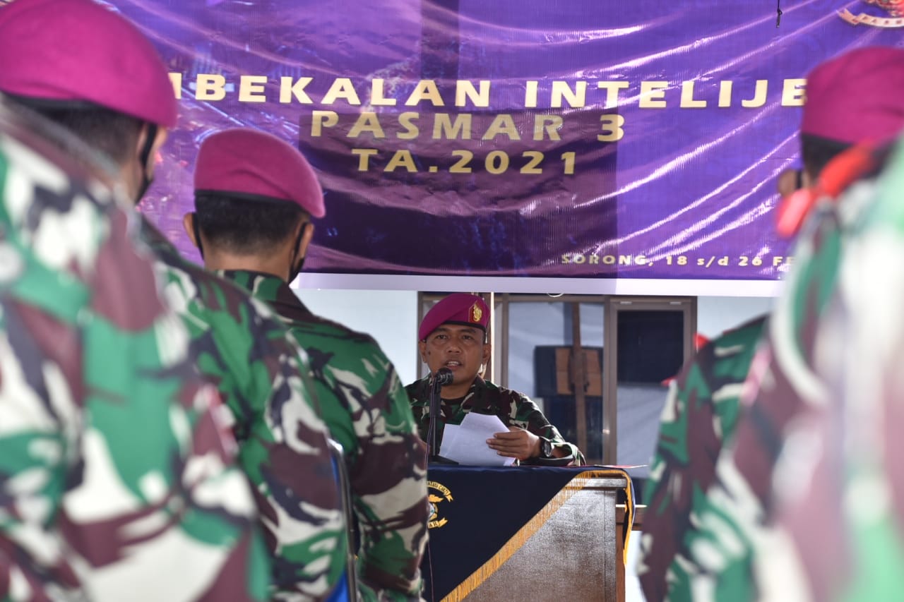 Prajurit Pasmar 3 Diberikan Bekal Ilmu Intelijen - Kapabar.com