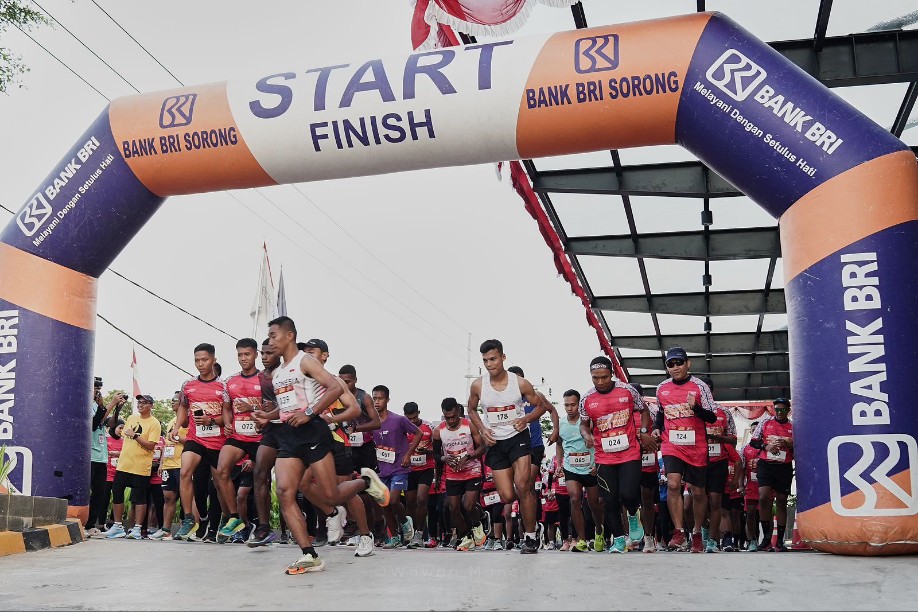 Sukses! Semarak Fun Run Aston Sorong Diikuti 200 Peserta - Kapabar.com