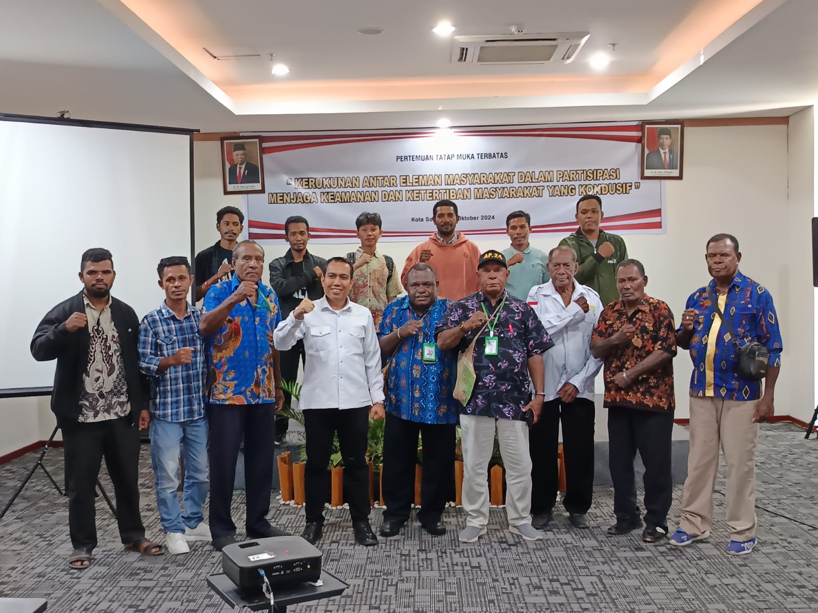 Kerukunan Antar Elemen Masyarakat Komit Jaga Kamtibmas - Kapabar.com