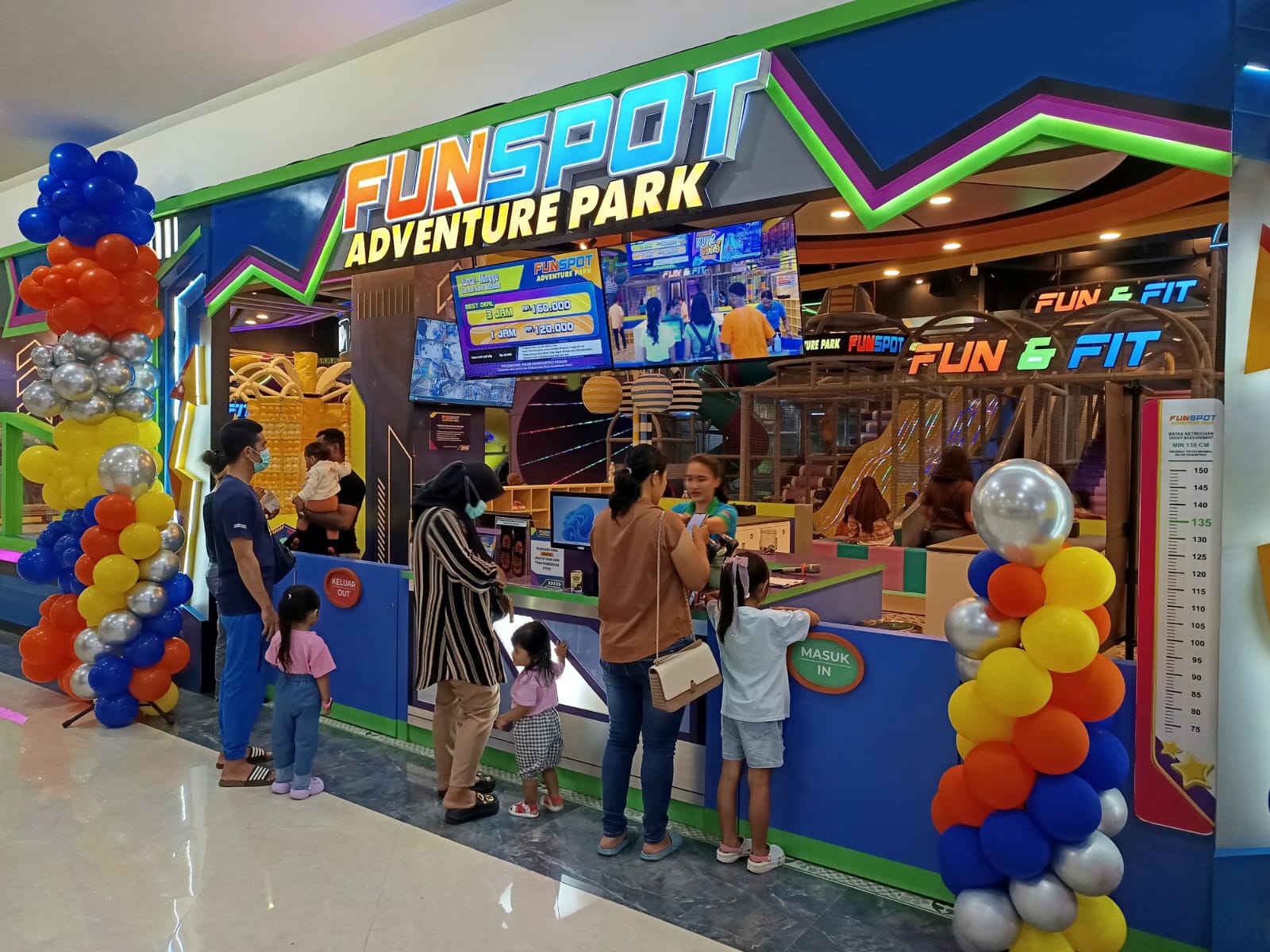Hadir di Sorong, Funspot Adventure Park Tawarkan Beragam Wahana ...