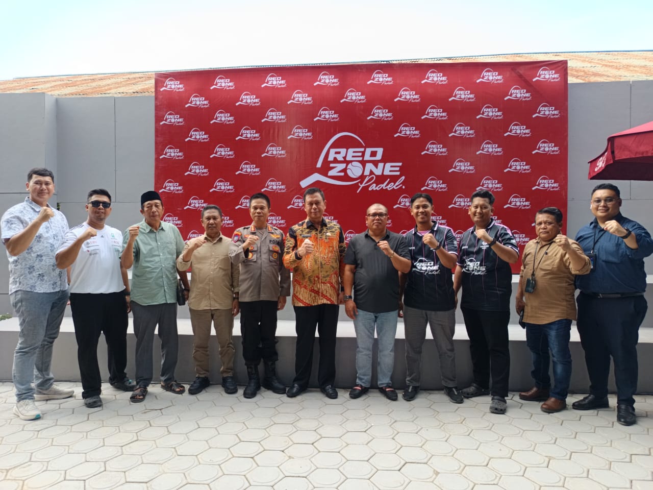 Resmikan Red Zone Padel, Wawali Sorong: Simbol Kemajuan Olahraga di ...